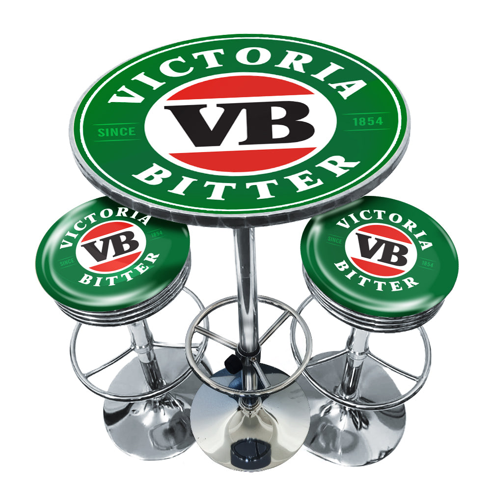 Victoria Bitter Retro Bar Stool and Table Set – A Man & His Cave