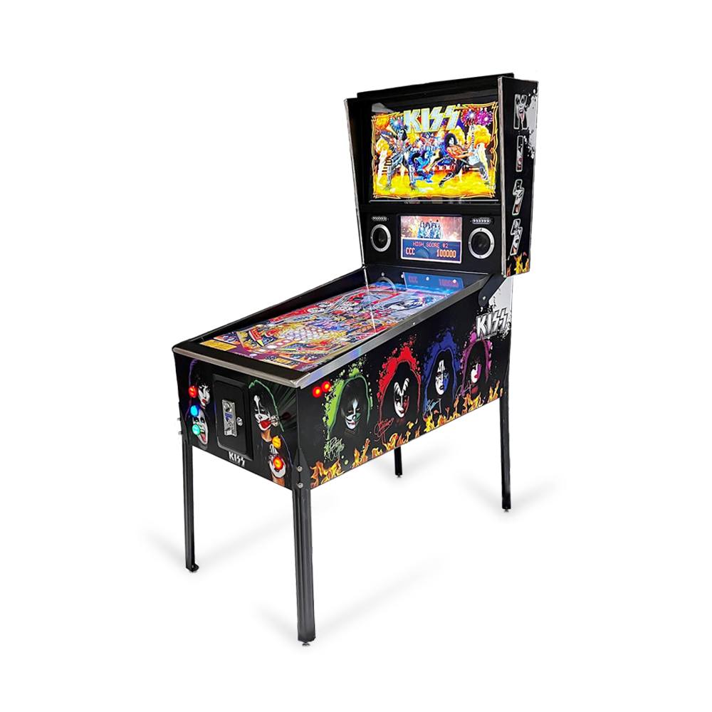 Buy a KISS Virtual Pinball Machine Includes 1300 Games A Man His Cave