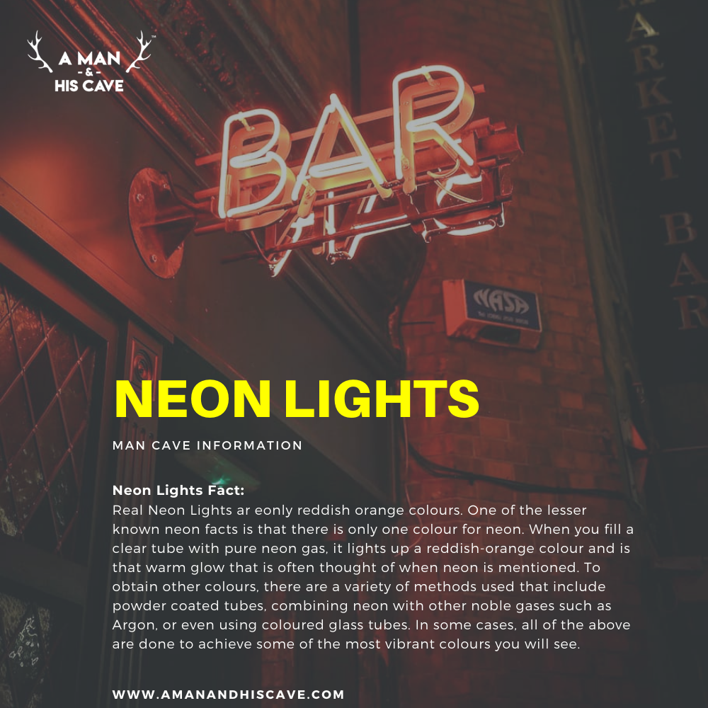 Neon Lights Fact: ⁠ Real Neon Lights are only reddish-orange colours ...