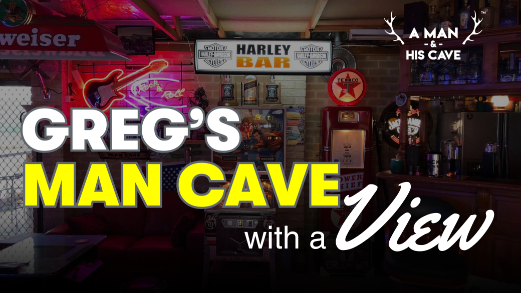Rock 'n' Roll Man Cave with a Million Dollar View – A Man & His Cave