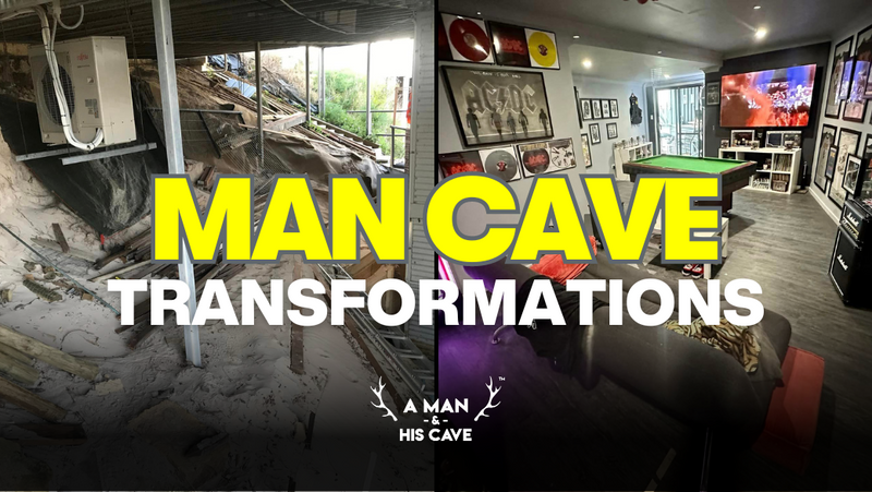 Before and After: Man Cave Transformations – A Man & His Cave