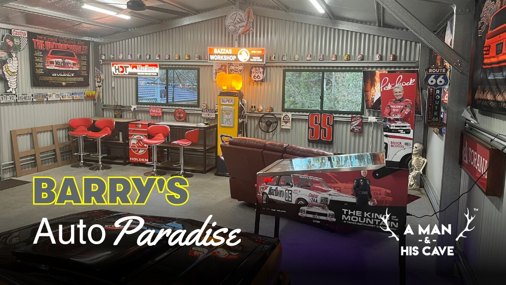 Exploring Barry Meredith's Top Gear Haven Down Under – A Man & His Cave