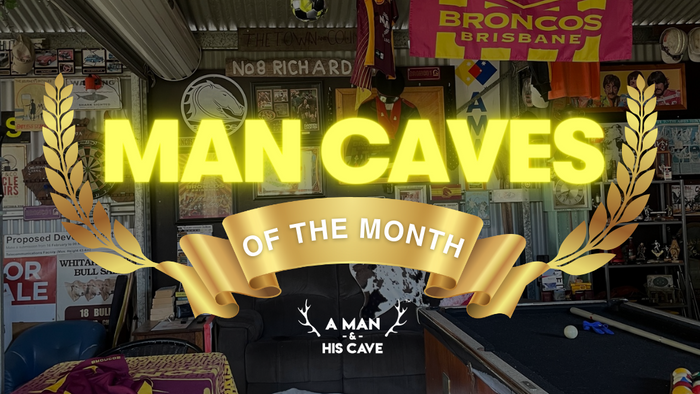 Man Caves of the Month – A Man & His Cave