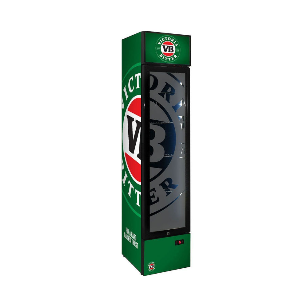 Victoria Bitter Branded Skinny Upright Bar Fridge | Officially Licensed ...