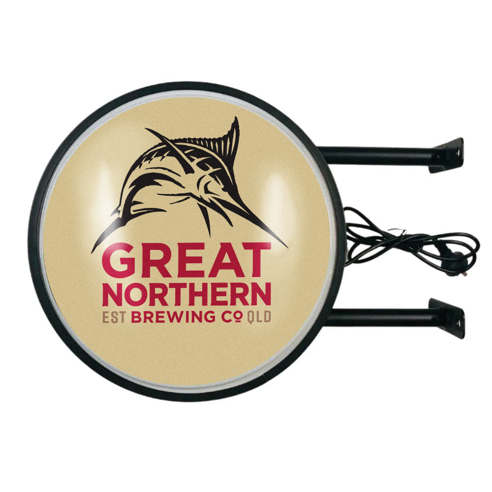 Great Northern Brewing Co Beer Bar Lighting Wall Sign Light LED – A Man ...