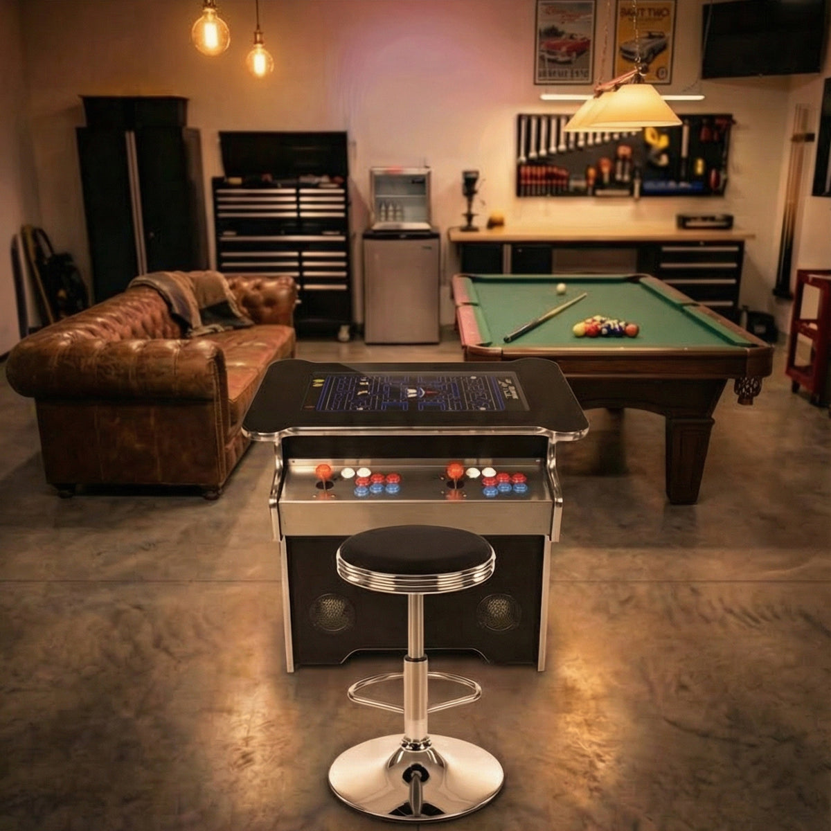 Tabletop Arcade Machine - Cocktail MKII | Up To 6500 Arcade Games ...