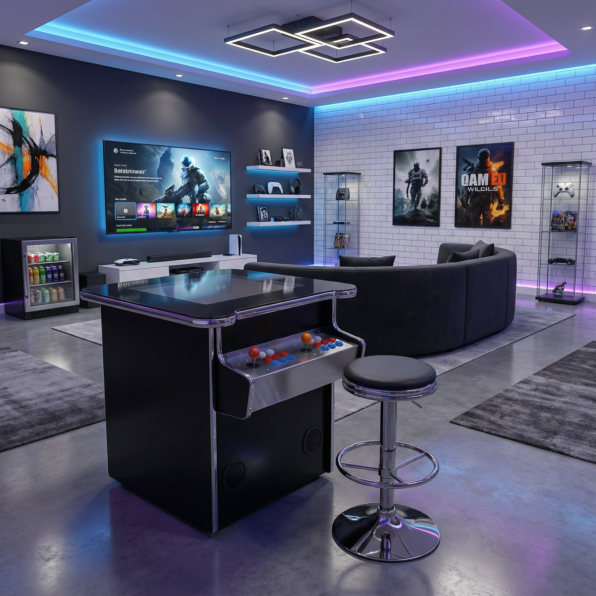 Tabletop Arcade Machine - Cocktail MKII | Up To 6500 Arcade Games ...