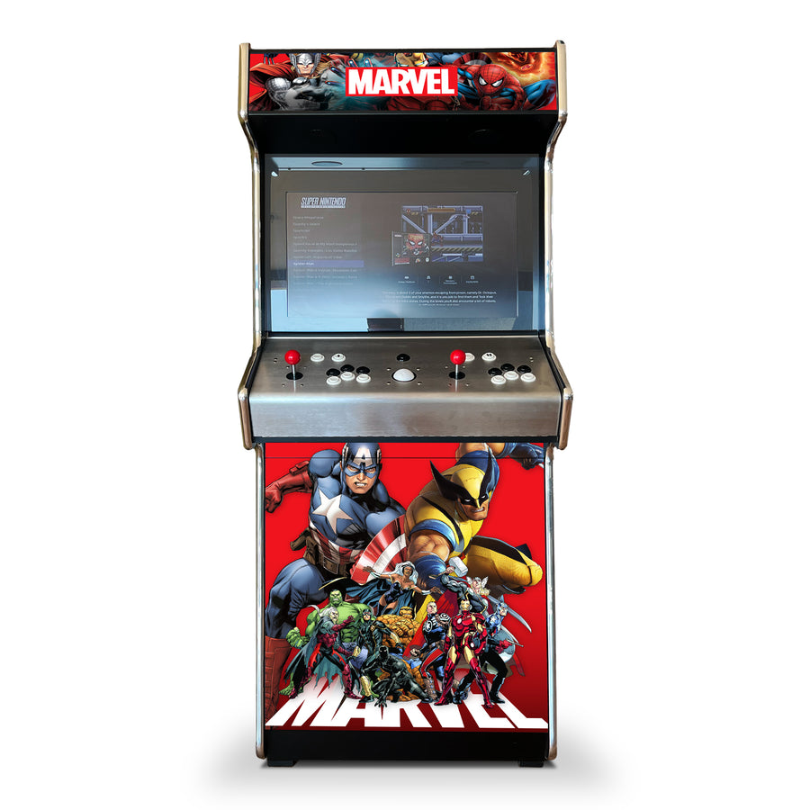 Buy a Marvel Upright Arcade Machine Platinum | With 6500 Arcade Games ...