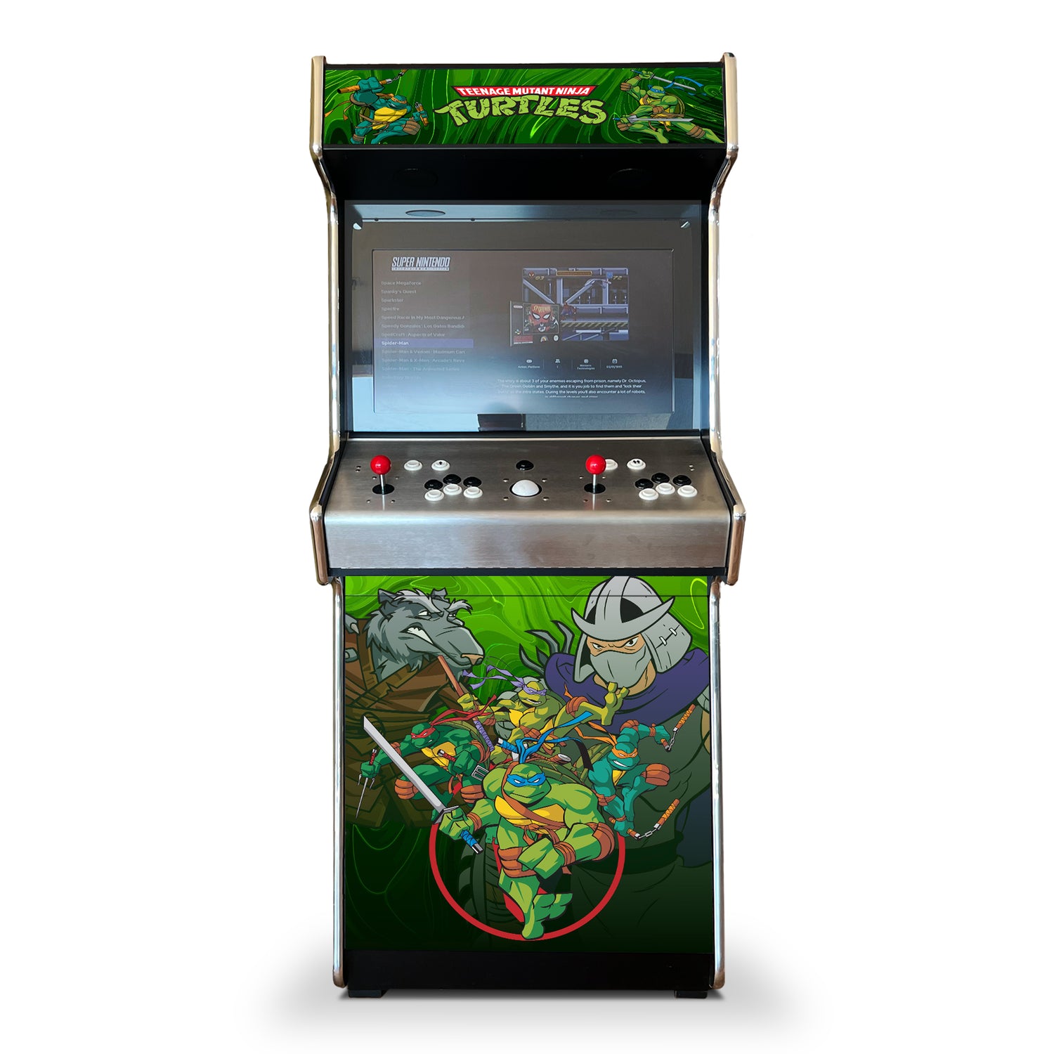 Buy a TMNT Upright Arcade Machine Platinum with 6500 Arcade Games – A ...
