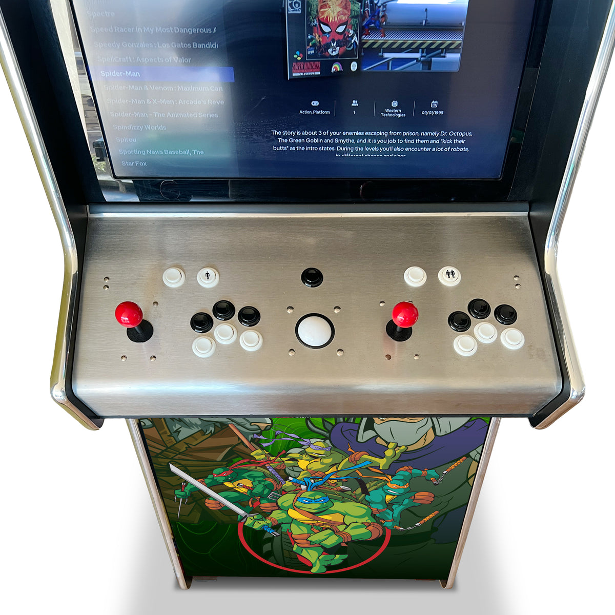 Buy a TMNT Upright Arcade Machine Platinum with 6500 Arcade Games – A ...
