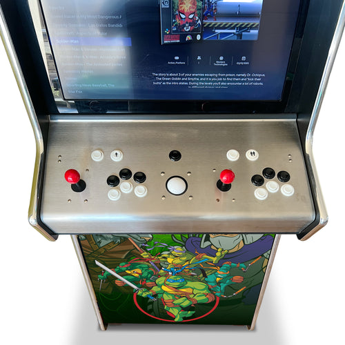 Buy a TMNT Upright Arcade Machine Platinum with 6500 Arcade Games – A ...