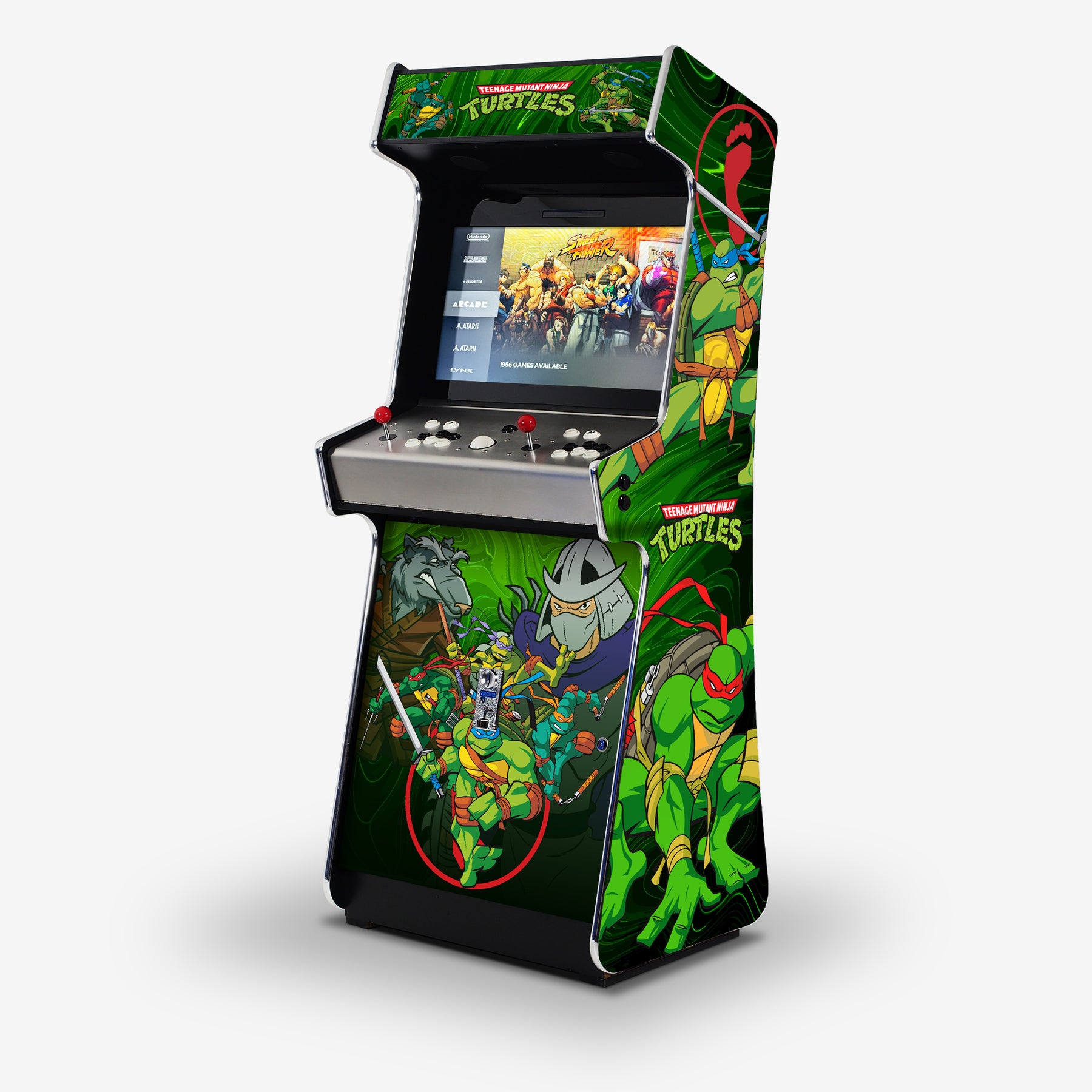 Buy a TMNT Upright Arcade Machine Platinum with 6500 Arcade Games – A ...