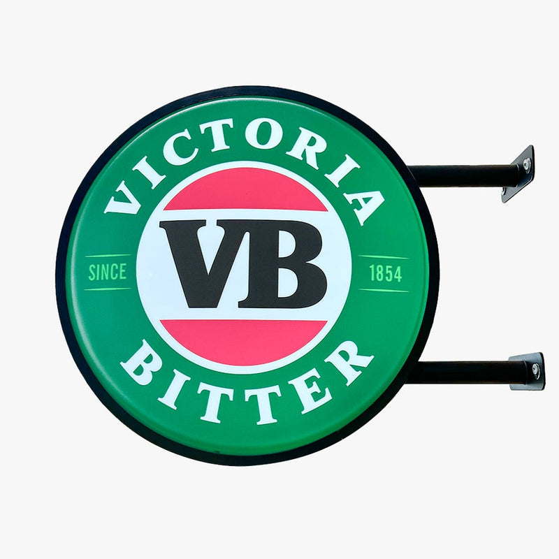 VB Victoria Bitter Beer Bar Lighting Wall Sign Light – A Man & His Cave