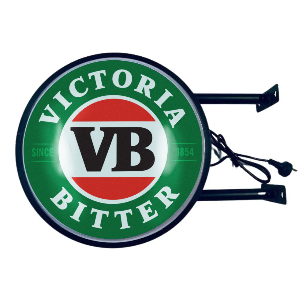 VB Victoria Bitter Beer Bar Lighting Wall Sign Light LED – A Man & His Cave