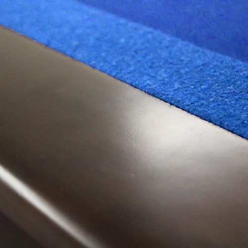 Buy a Classic 7ft Slate Pool Table | Black Frame with Blue Felt – A Man ...